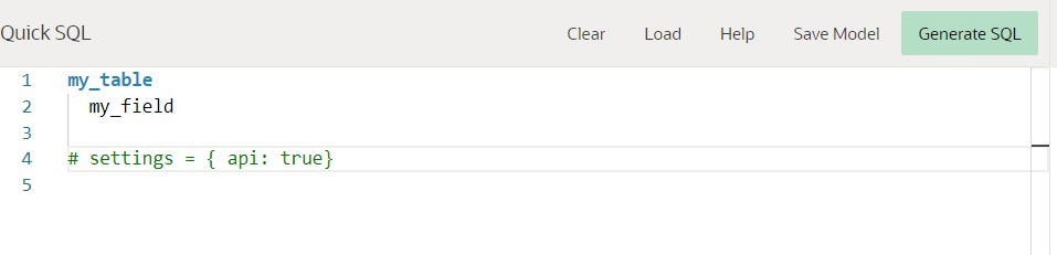 Using Oracle TAPI in an APEX Form