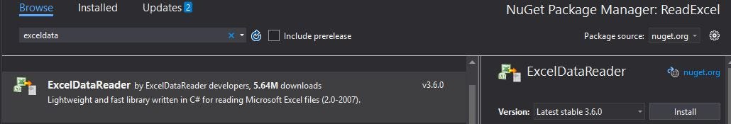How To Read An Excel File Using An Aspnet Core Mvc Application By Gravity Well Rob Tomlin 4143