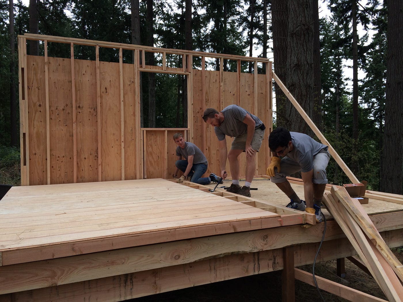 Six-Day Cabin: What we learned in the woods | by Aaron Flack | Medium