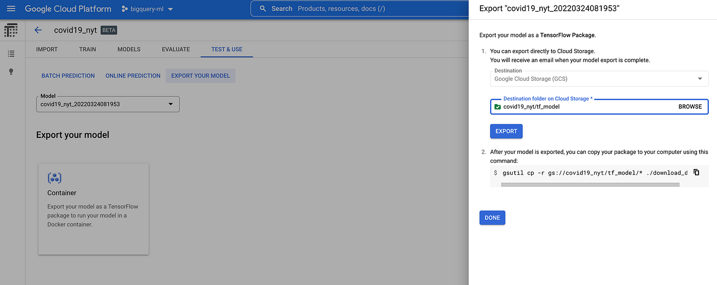 Diving into GCP’s BigQuery ML & AutoML Tables with Covid19 Big Data ...