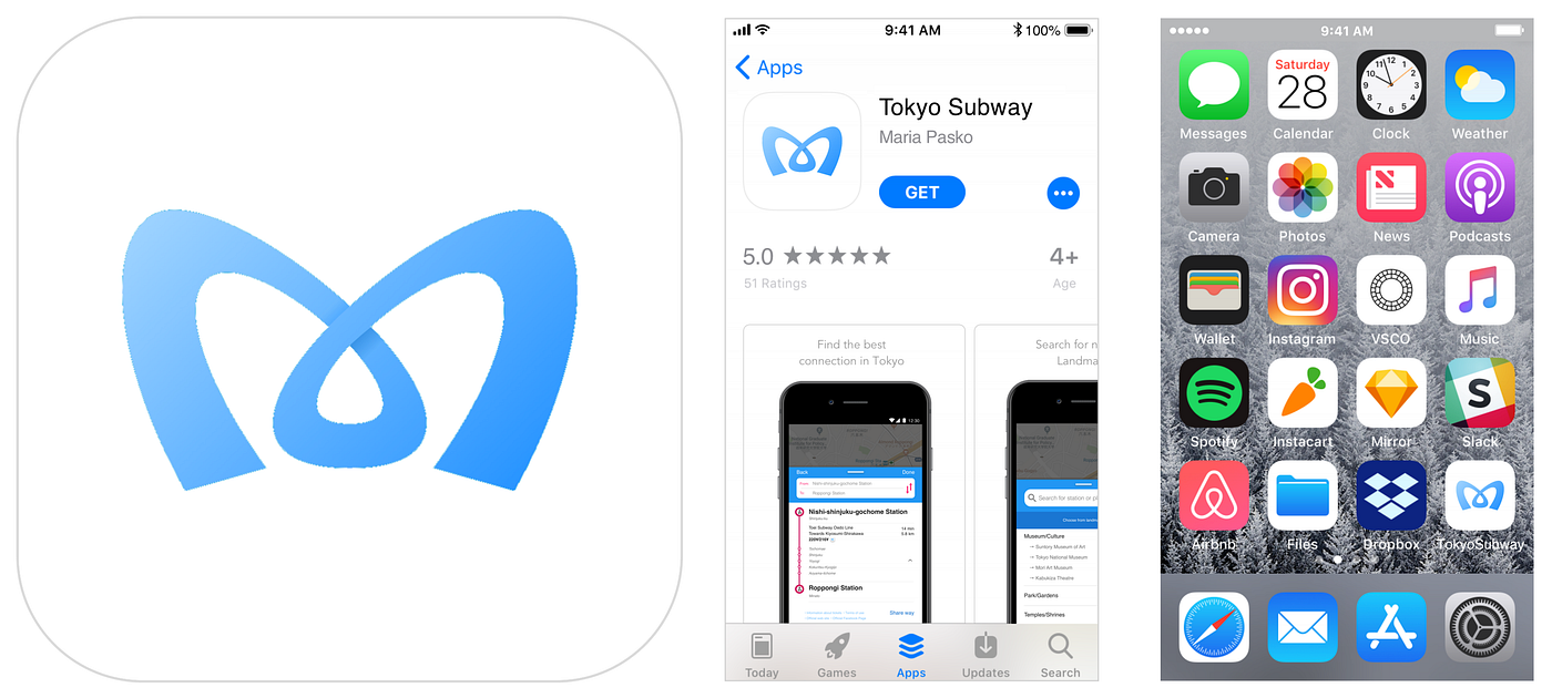 Case study UX/UI — Tokyo Subway Navigation App Redesign | by Maria ...