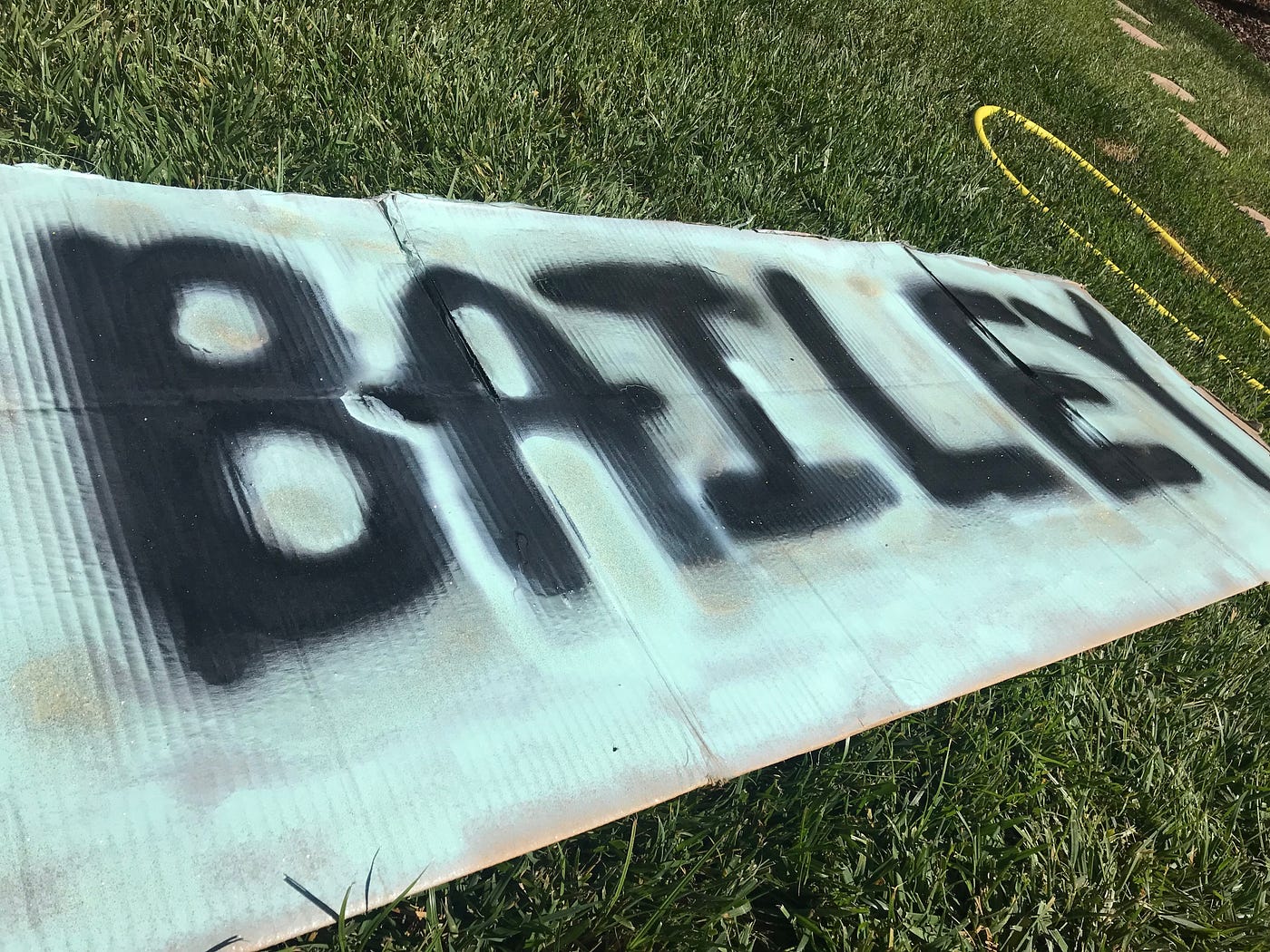 Graffiti Writing. This weeks activity was to spray paint… | by Bailey ...