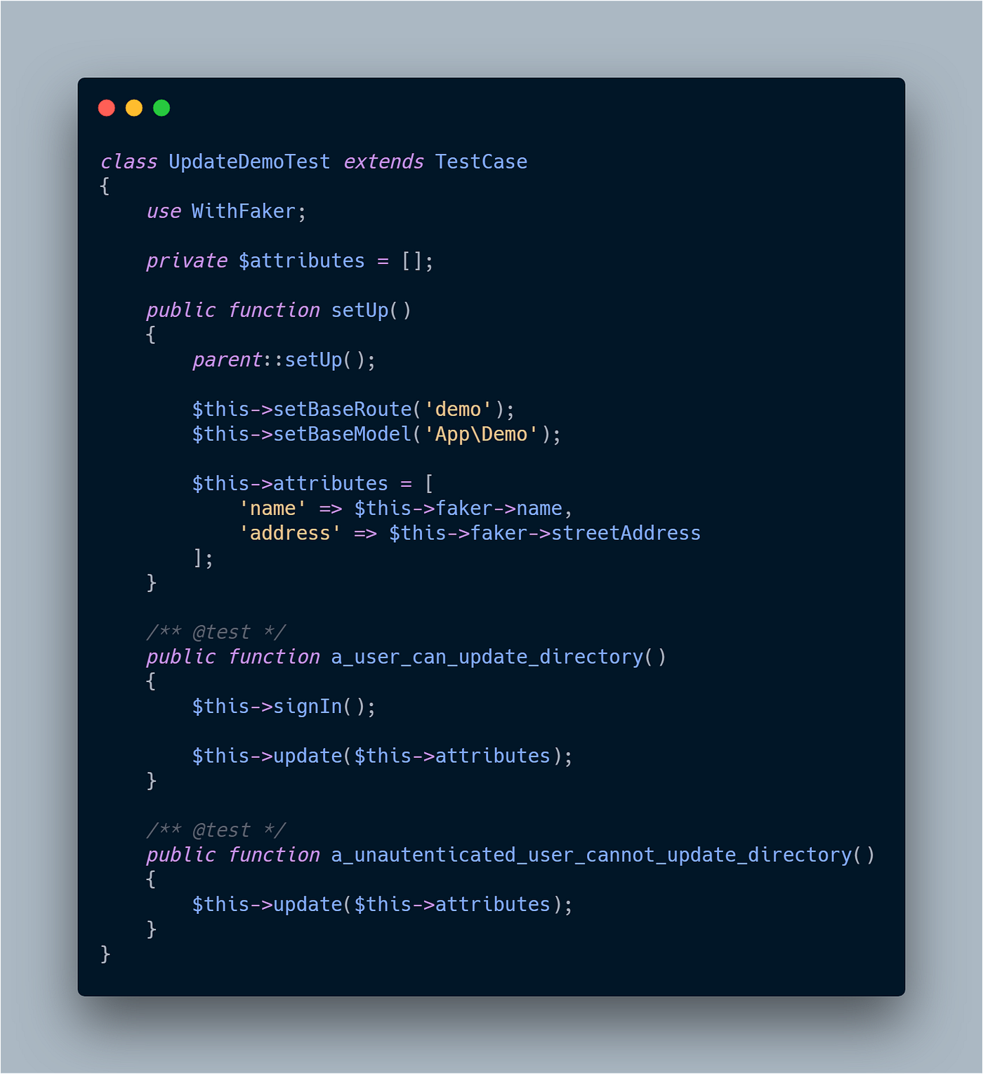 Laravel Common Php Unit Testing Crud Made Easy By Juan Miguel Torres