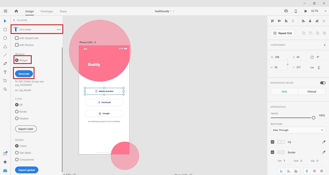 Improve your Flutter UI code productivity using Adobe XD | by rakesh ...