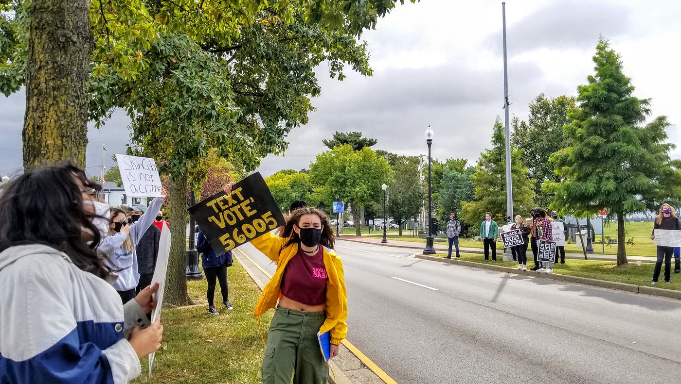 Second Week of Protesting Goes Off Without Hitch | by Evansville First ...