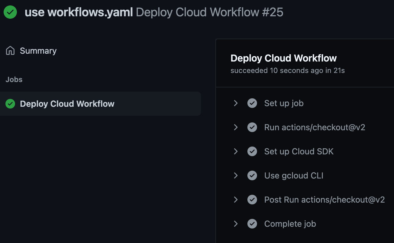 Cloud Workflows Continuous Deployment with GitHub Actions! | by Grant ...