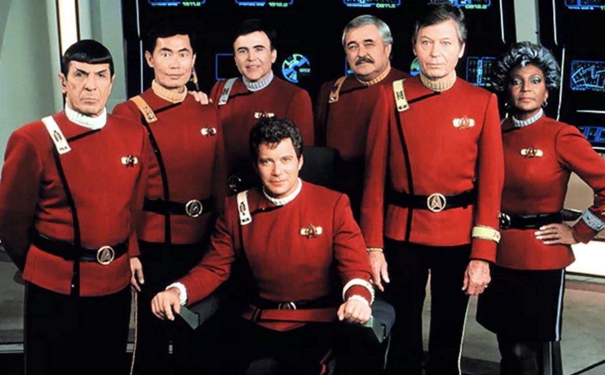 Star Trek Security — 50 Years of Red Shirts and Phasers on Stun… | by ...
