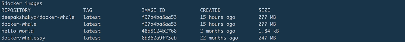 Beginner’s guide to use docker (Build, Run, Push and Pull) | by Deepak ...