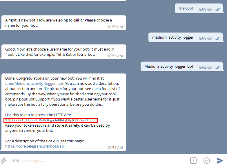 Using Telegram to create a novel approach to handling code | by ...
