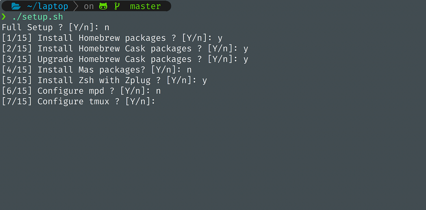 Automate การเซ็ตอัพเครื่องแมคด้วย Shell script และ Dotfiles | by Manassarn Manoonchai | Eventpop ...