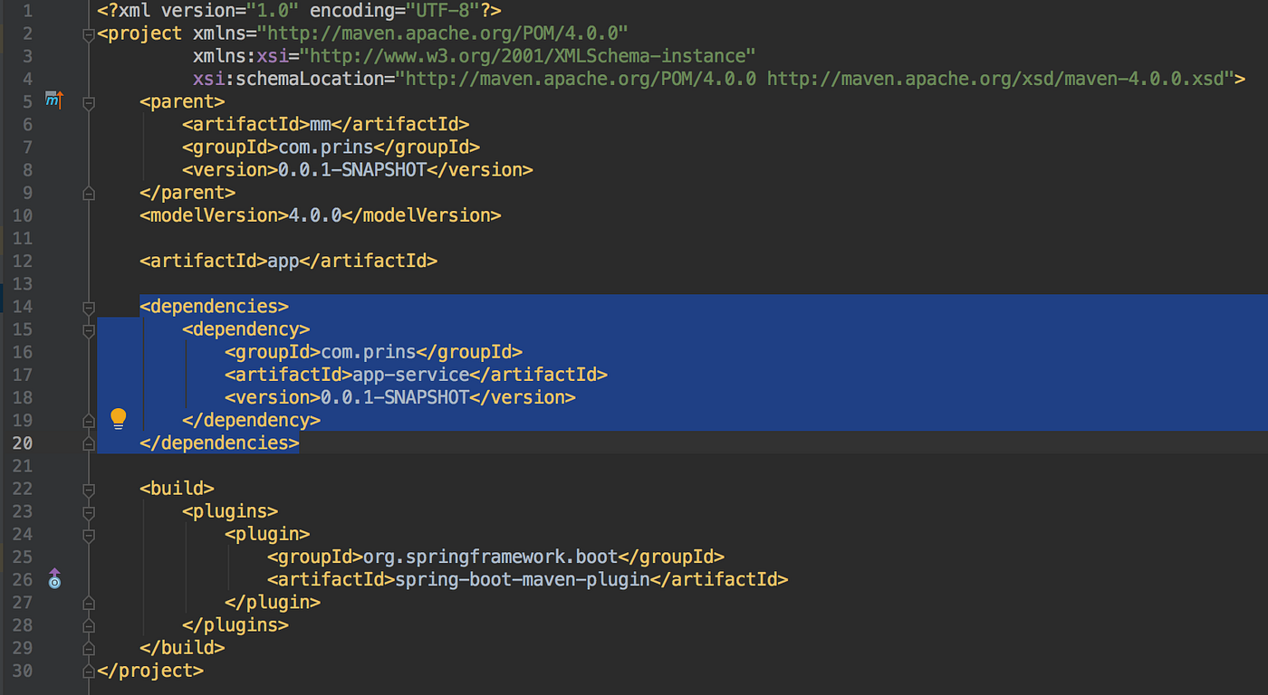 SpringBoot + Maven multi-modules project | by Prins Wu | Medium