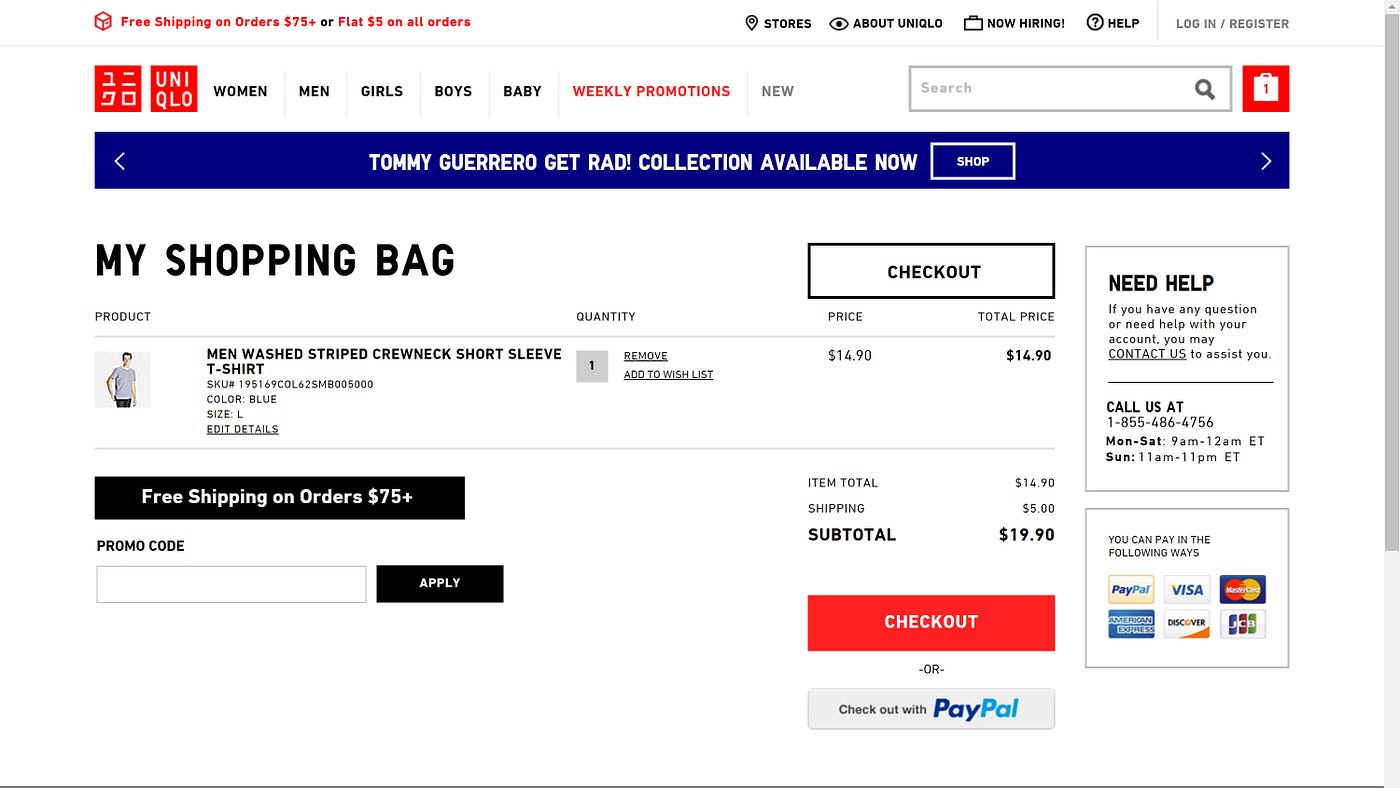Uniqlo: a usability analysis. As part of my ongoing UX Academy… | by ...