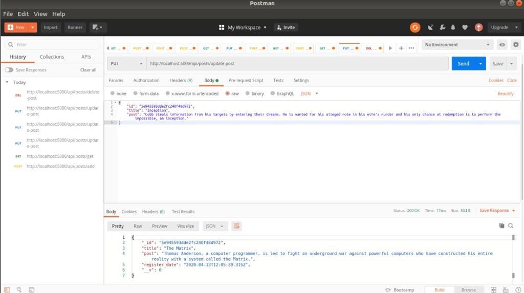 Basic CRUD functionality using NodeJS and MongoDB (with Authentication ...