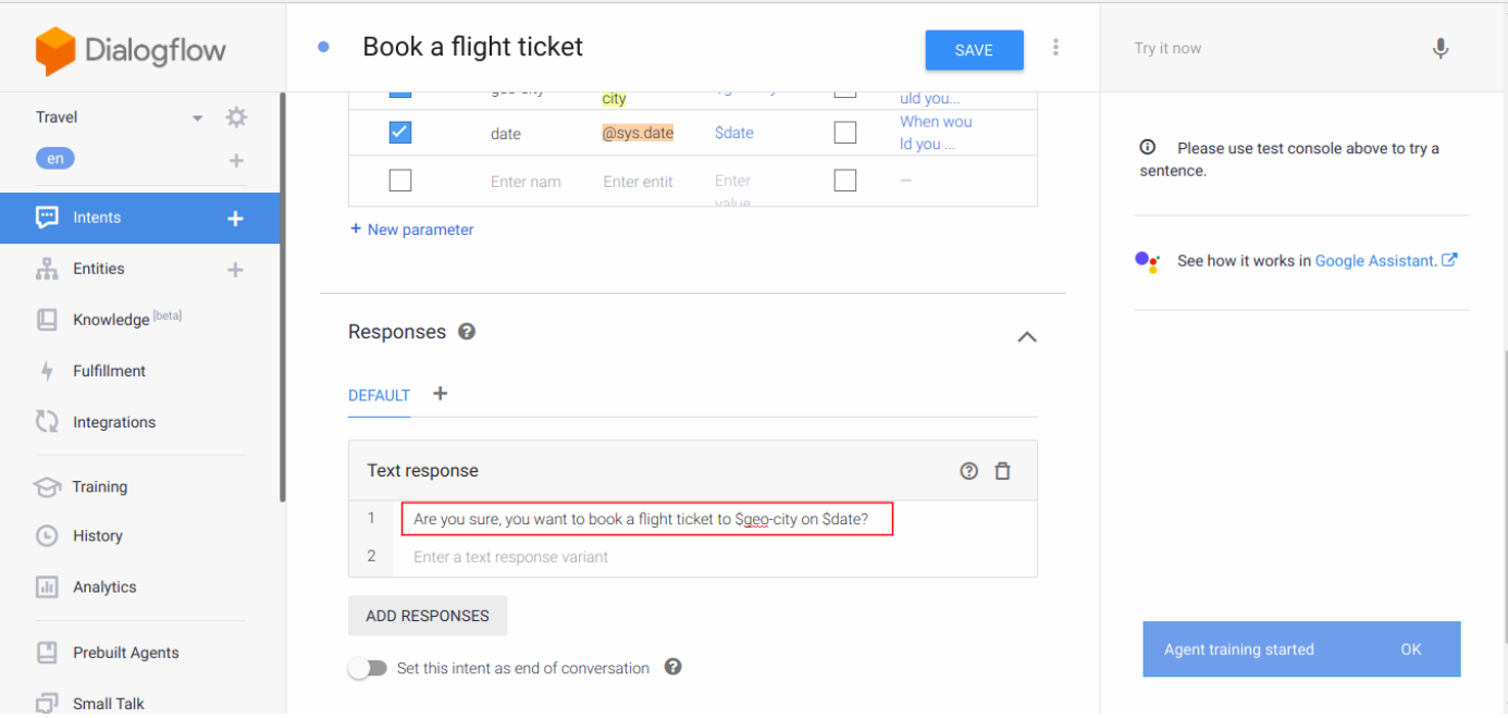 Build AI Virtual Assistant for Travel Portal Using DialogFlow | by ...