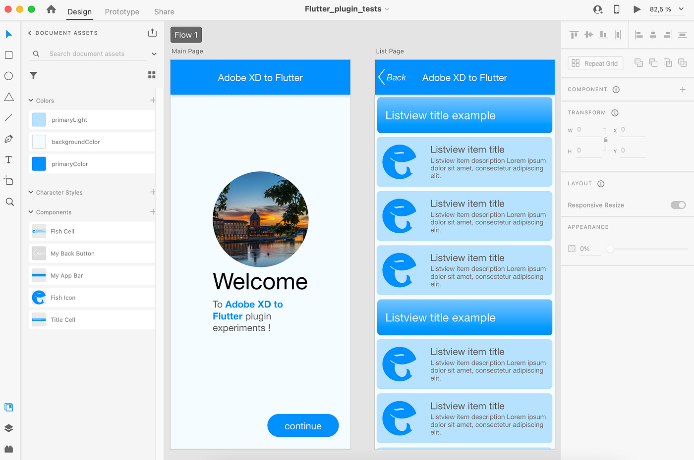 Adobe XD to Flutter plugin. Save development time using Adobe XD to ...