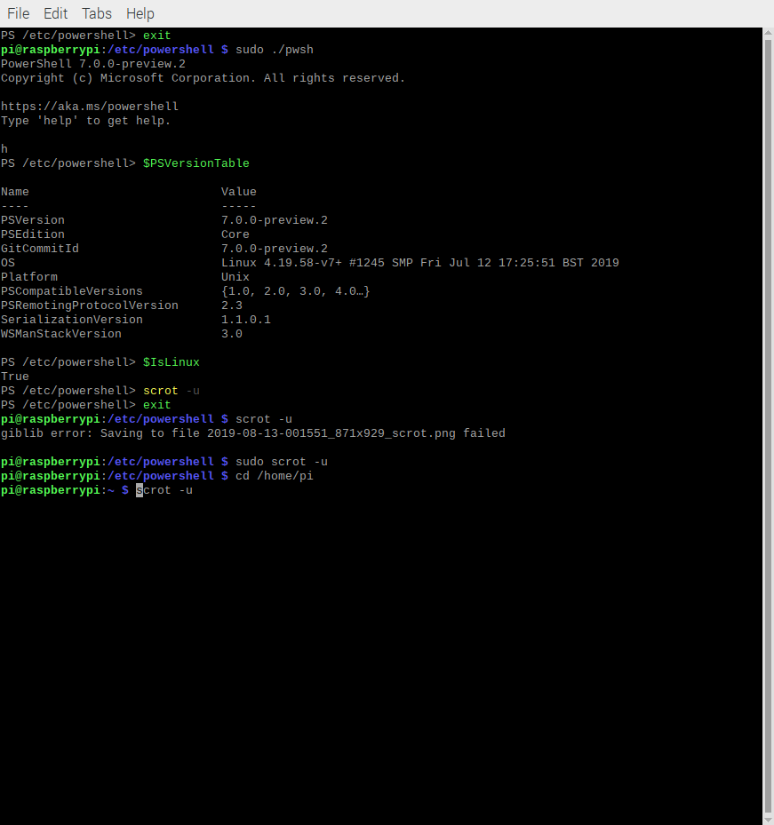 Powershell Core Raspberry Pi Instalação Powershell Core Em Um By Ewerton Rodrigues Jordão