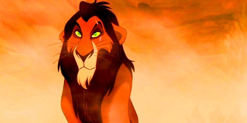 Scar from Disney’s “The Lion King” was actually the film’s hero | by ...