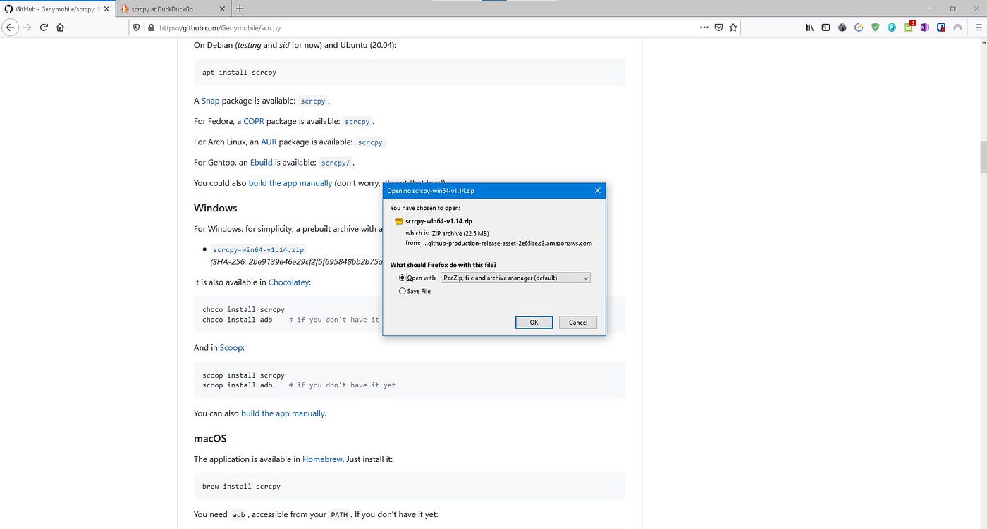 Mirror and control your Android device from your computer using scrcpy ...