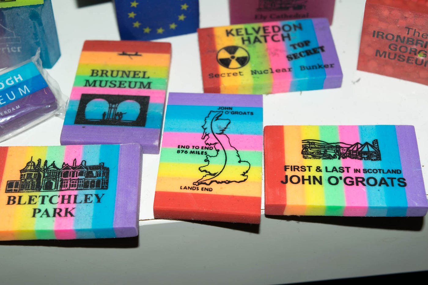 Look at my collection of erasers | by James O'Malley | James’s Blog ...