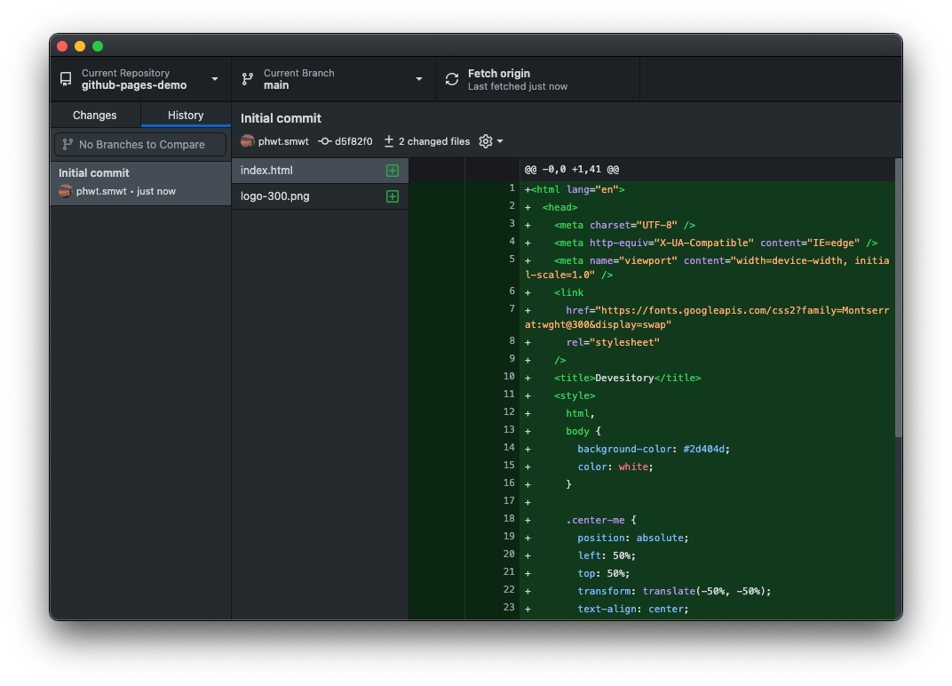 เปิดเว็บไซต์แบบง่าย ๆ ฟรี ๆ บน GitHub Pages | by phwt | Devesitory | Medium