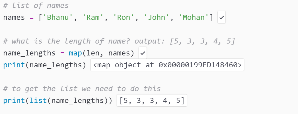 Most Important Python Functions. Lambda, Map, Filter and Reduce… | by Bhanu Pratap Singh | Medium