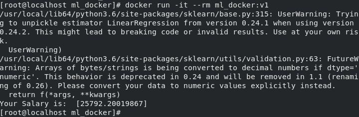 How to Run Machine Learning Model inside a Docker container | by ...