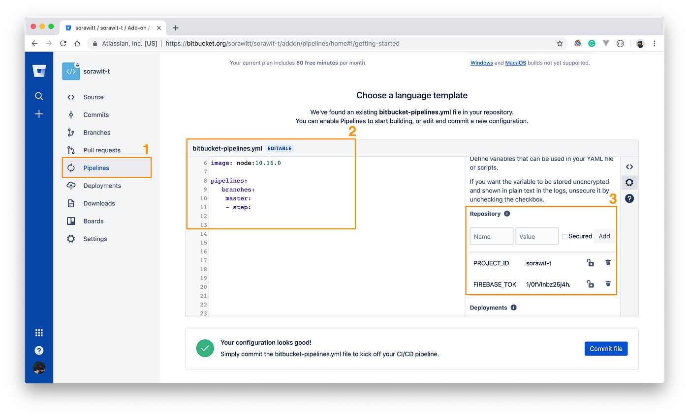 มาทำ auto-deploy Vue.js ขึ้น Firebase Hosting ด้วย Bitbucket pipeline กันเถอะ | by Sorawit ...