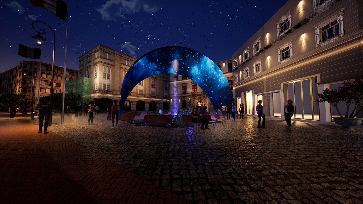 Curved twisted Led screen. New curved twisted shape of led screen… | by ...