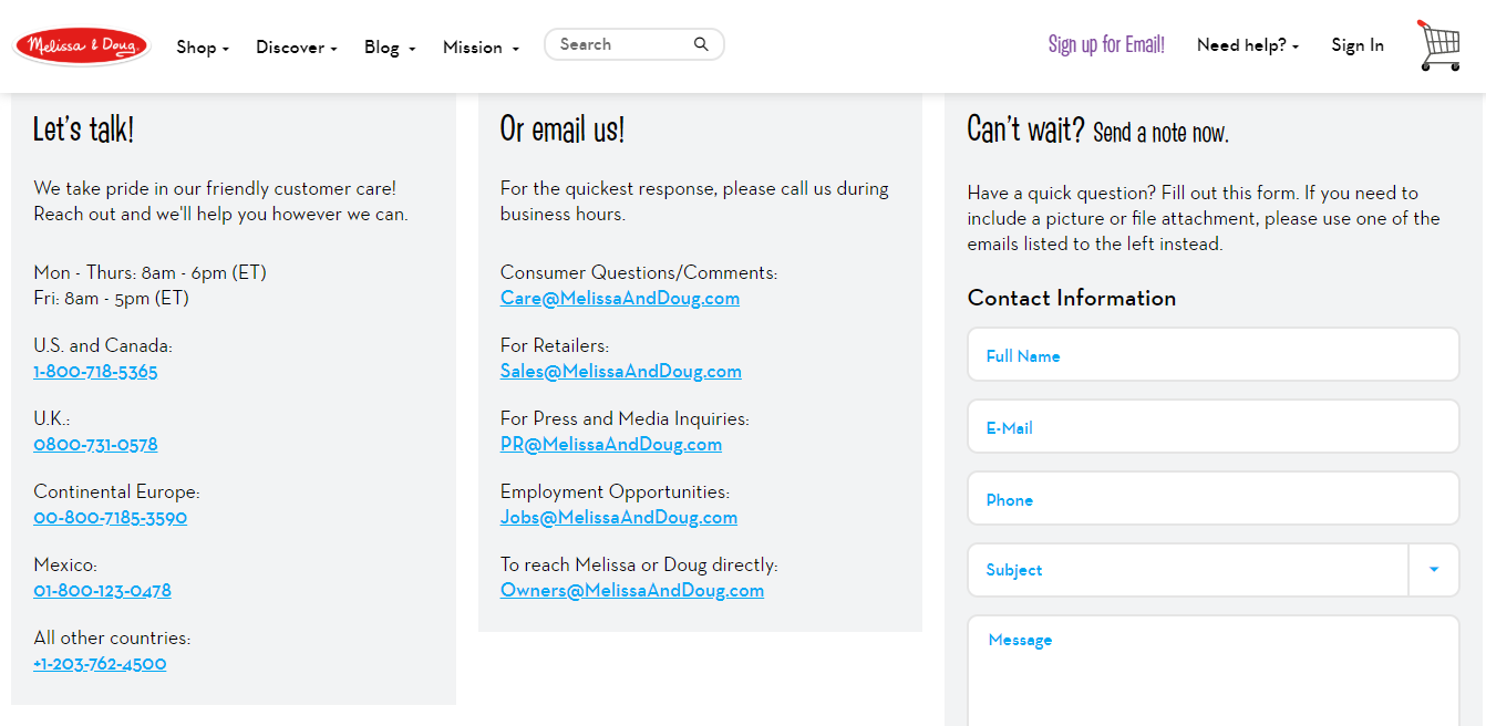 Tips Membuat Desain Halaman ‘Contact Us’ pada Website untuk User ...