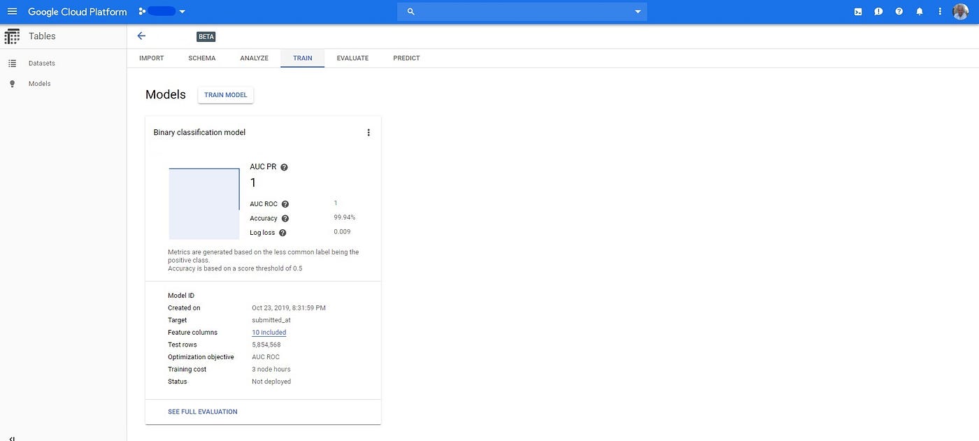 Make your life easier with AutoML Tables on Google Cloud! | by Ilias ...