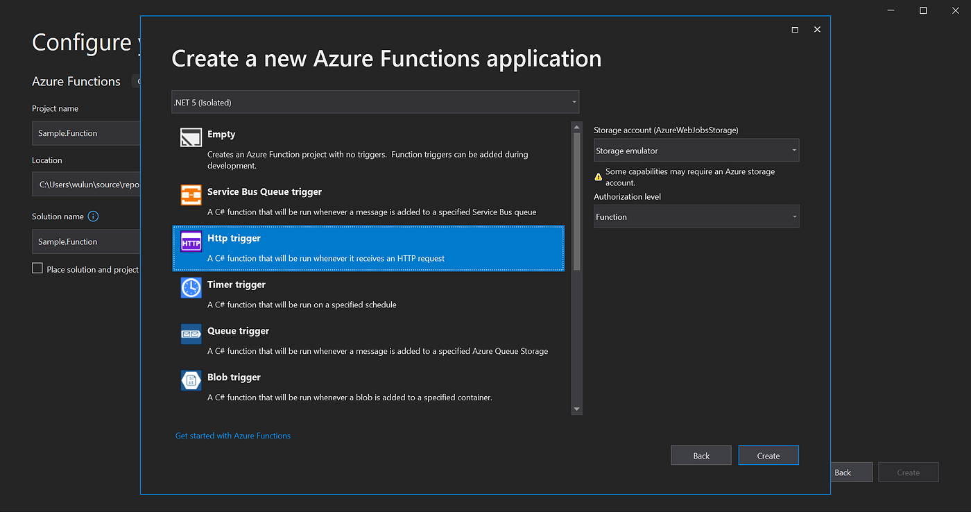 Dependency Injection for Azure Functions App and Visual Studio | by Wulung Triyanto | sera ...