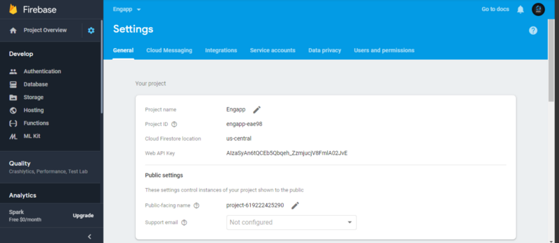 How to implement Firebase to your Flutter application | by EngApp | Medium