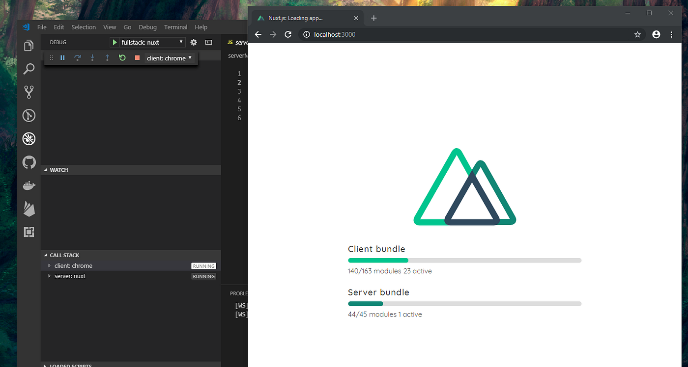 Debugging Nuxtjs With Vs Code I Have Been Using Nuxtjs Recently For By Les Harris Vuejs