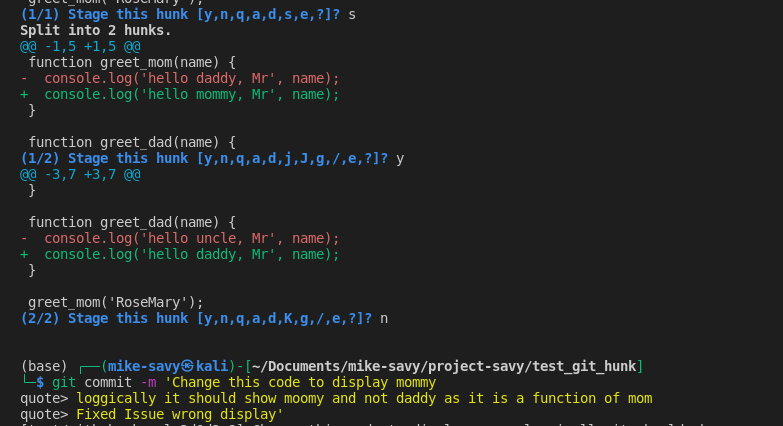 Hunk in Git. Have you ever modified files or code in… | by Kanu Mike ...