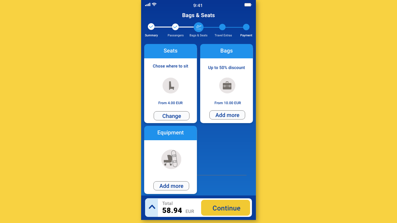 Ryanair Mobile App: Redesigning Booking Process | by Hailey Kim | Medium