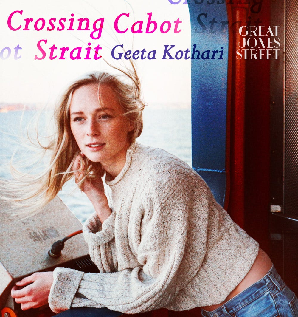 Crossing Cabot Strait. By Geeta Kothari | by Geeta Kothari | Medium