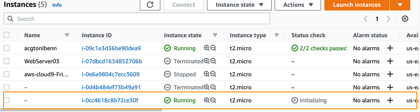 Creating an EC2 Instance w/an Apache Web Server via AWS CLI | by Toni Benn | Medium