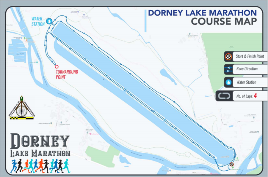 Running the Dorney Lake Marathon. A sub-3-hour marathon attempt on a ...