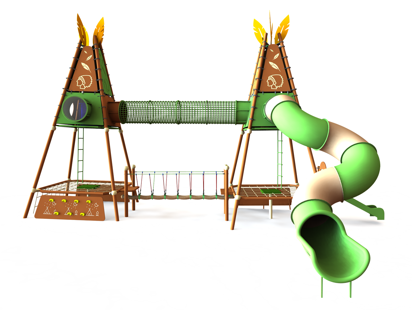 Playground design inspired by the Native American world by Sharon ...