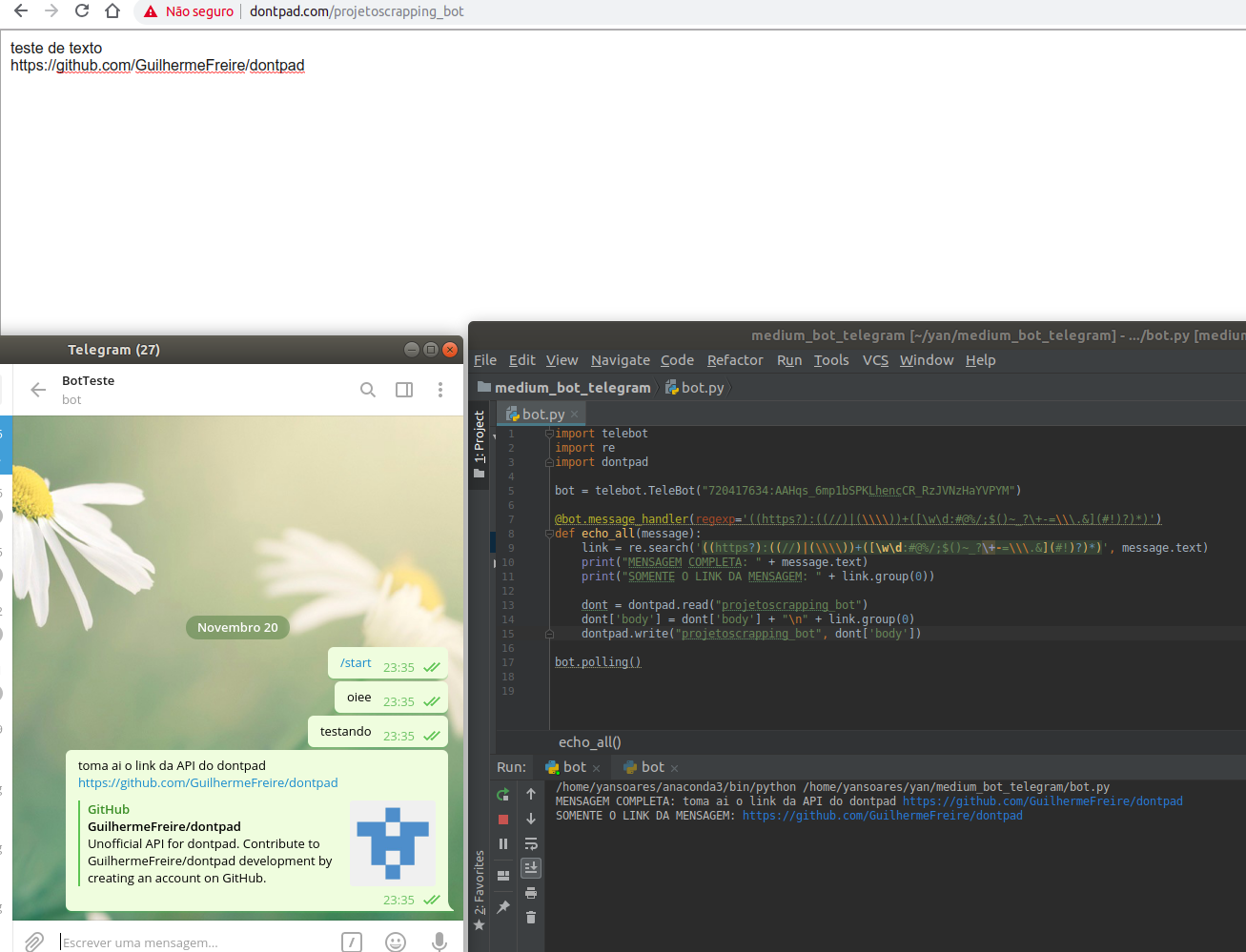 Scrapping de links em conversas no Telegram utilizando Python | by Yan ...