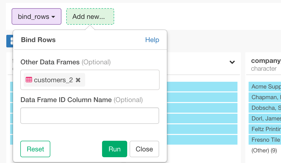 Merging two data frames with union or bind_rows | by Kan Nishida | learn data science