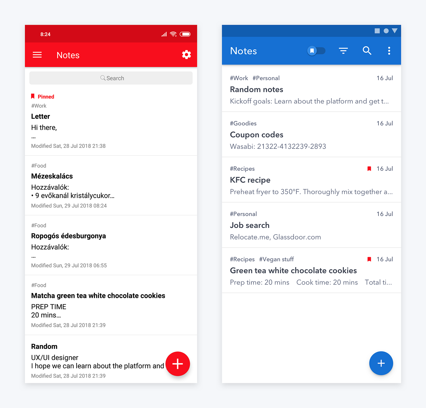 Redesign concept: Standard Notes for Android | by Zsolt Szilvai | NYC ...