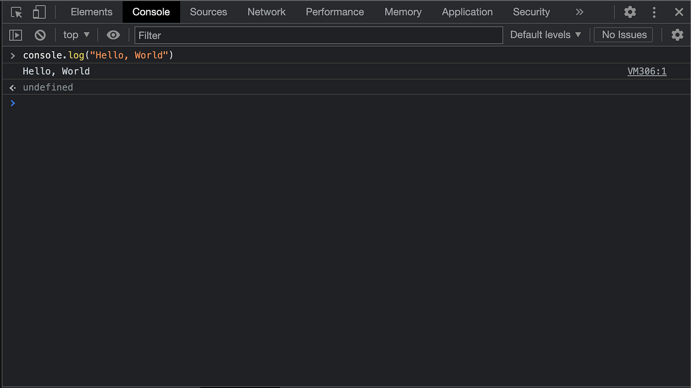 How to use a browser’s console. Hello, we will explore a few examples ...