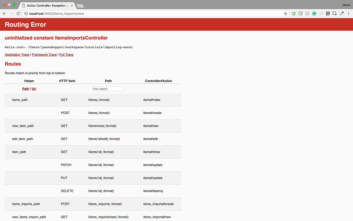 Ruby on Rails — Importing from Excel - Jason Doggart - Medium