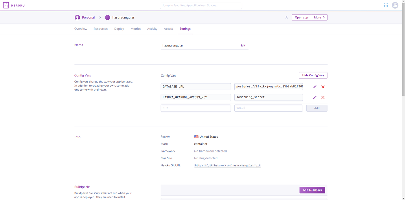 Todo App with Hasura GraphQL Engine using Angular 6 | by Siddhant Srivastav | Medium