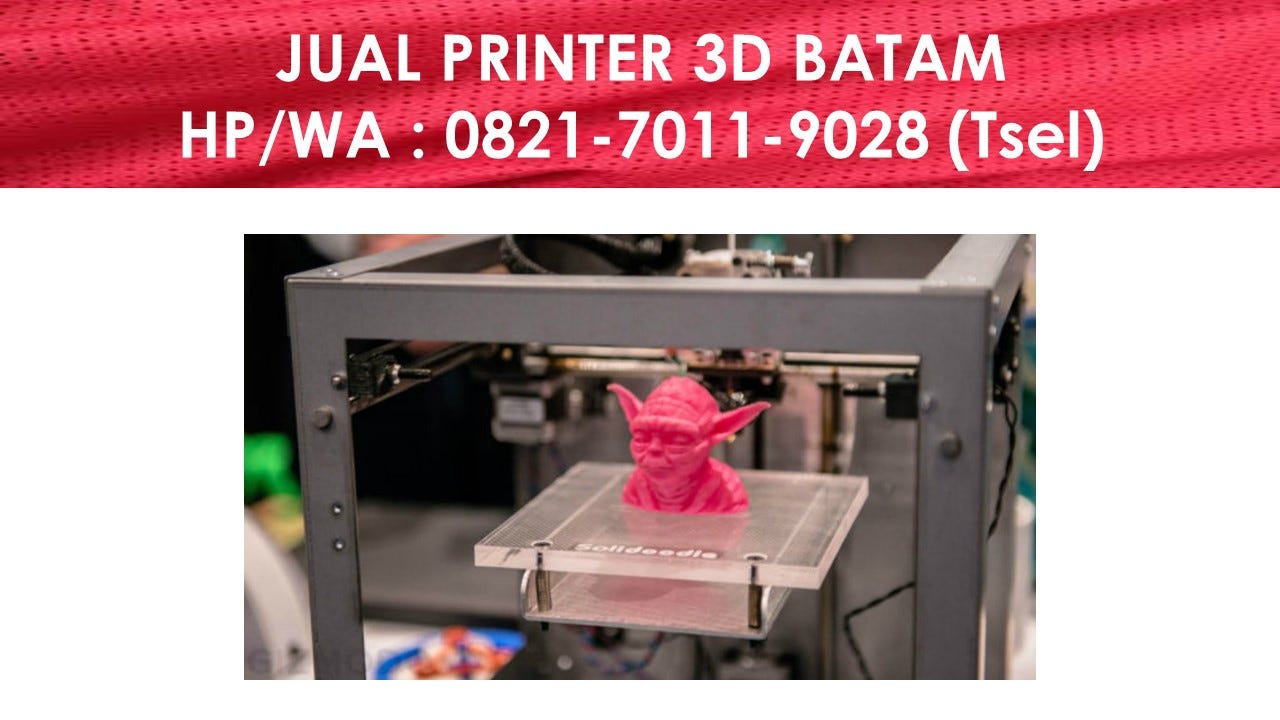 Jual 3D Printer Batam – Medium