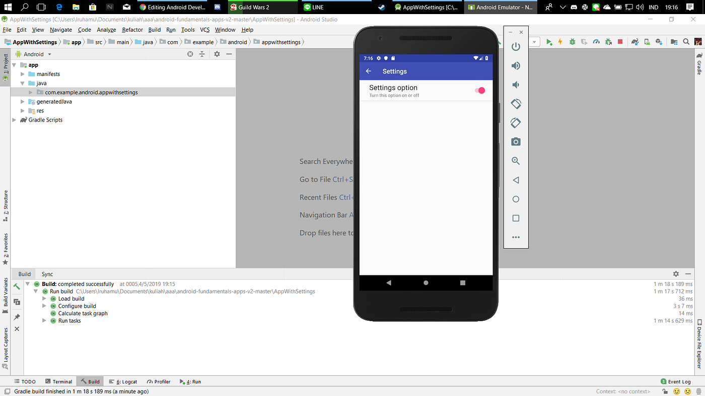 Android Developer Fundamentals V2 Lesson 9 | by Iruhamu | Medium