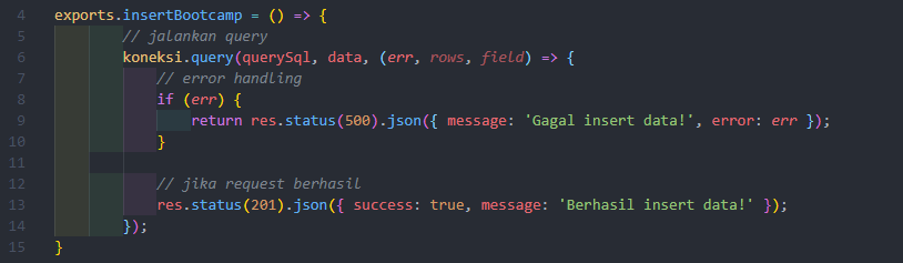 Restful Api Node Js Express Mysql Dengan Model And Controller By Muhamad Azmi Rizkifar