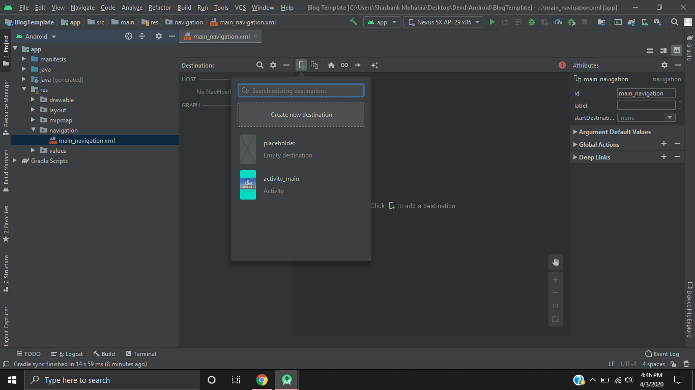 Android Navigation Component#1: Using Actions to Navigate | by Shashank Mohabia | The Startup ...