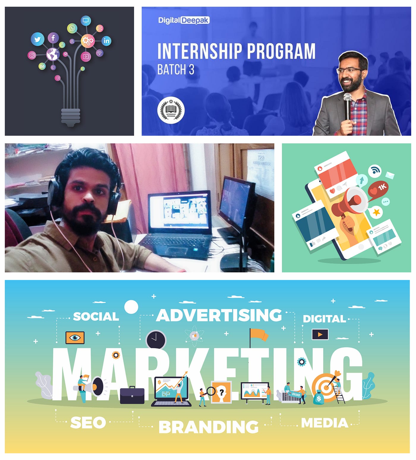 Digital Deepak Internship on Digital Marketing- Day 1 | by Ravi Kant ...